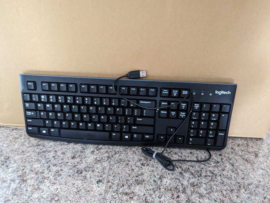 Logitech Wire Keyboard Computers And Tech Parts And Accessories Computer
