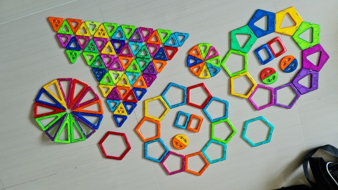 200pcs Magformer Intellegent Magnectic Construction, Hobbies & Toys ...