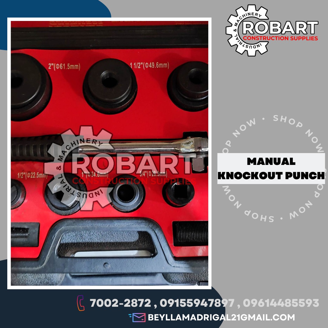 Manual Knockout Punch, Commercial & Industrial, Construction Tools ...
