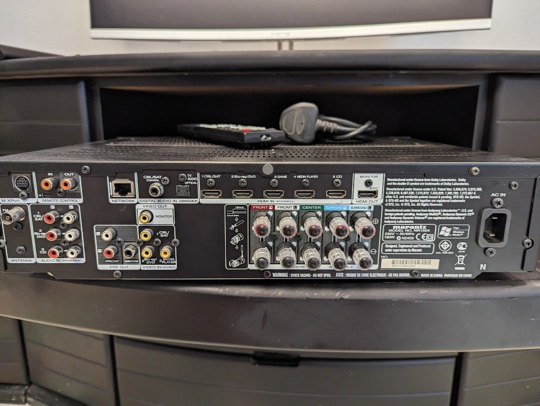 Marantz AV Surround Receiver NR1504, Audio, Soundbars, Speakers & Amplifiers on Carousell