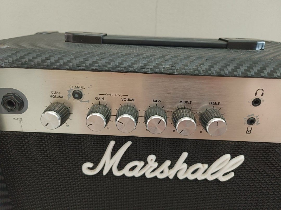 Marshall MG15CF guitar amplifier, Hobbies & Toys, Music & Media ...