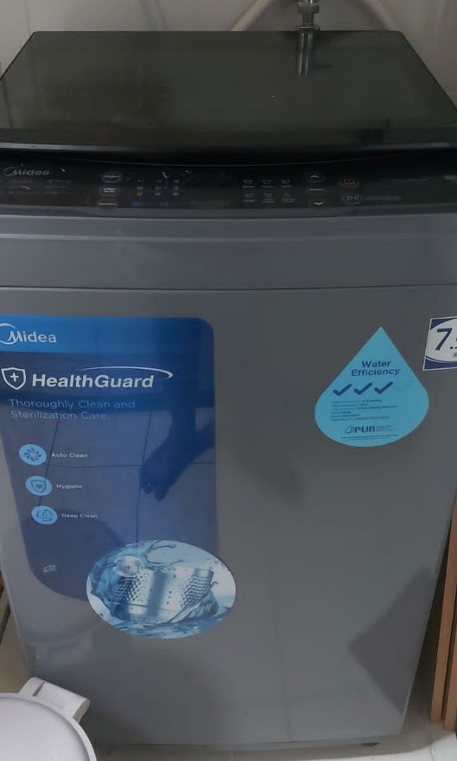 Media washing machine 7.5kg, TV & Home Appliances, Washing Machines and ...