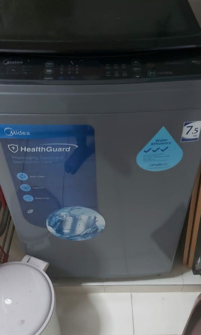 Media washing machine 7.5kg, TV & Home Appliances, Washing Machines and ...