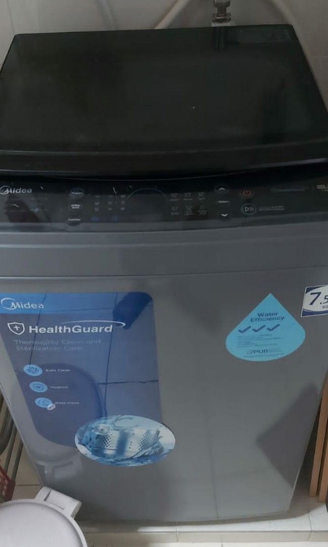 Media washing machine 7.5kg, TV & Home Appliances, Washing Machines and ...