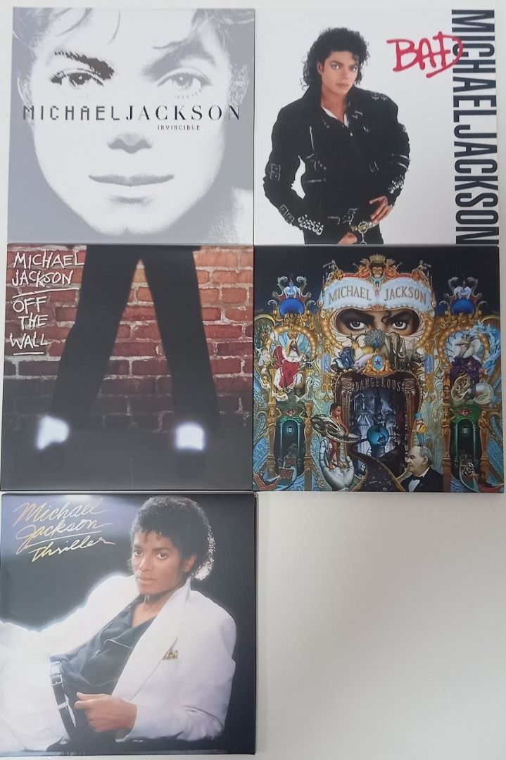 Michael Jackson CDs Collection Box, Hobbies & Toys, Music & Media, CDs ...