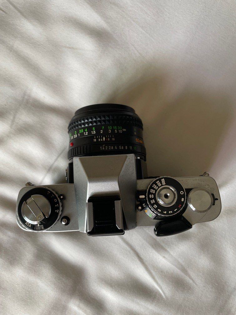 Minolta XD5 film SLR camera, Photography, Cameras on Carousell