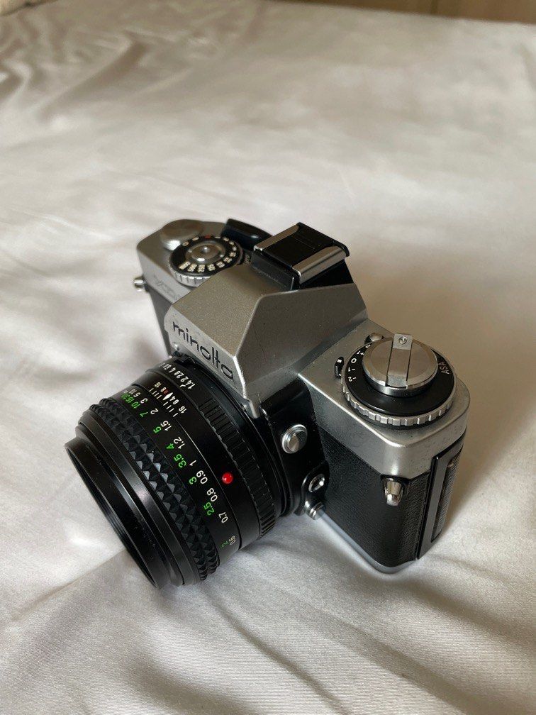 Minolta XD5 film SLR camera, Photography, Cameras on Carousell