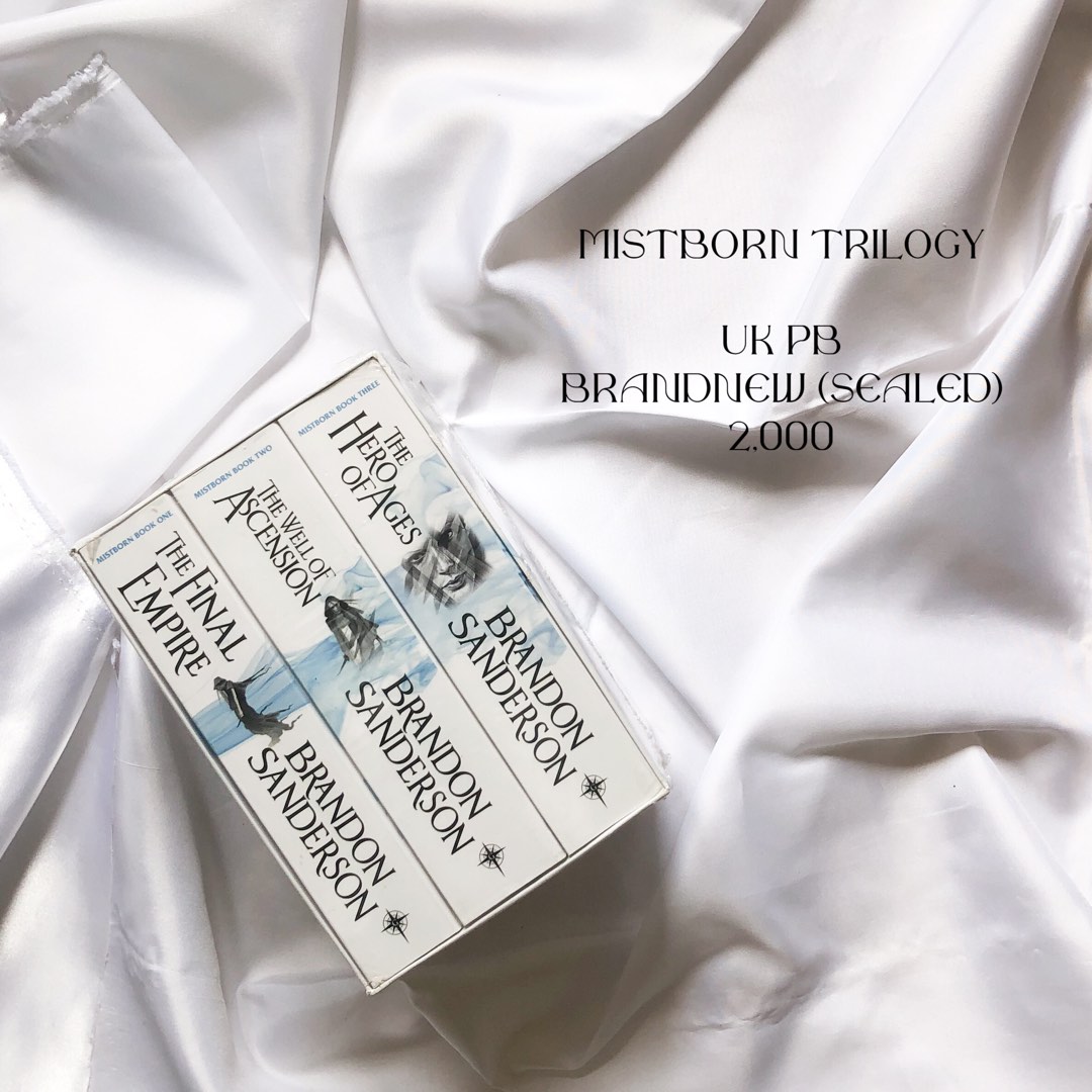 Mistborn Trilogy, Hobbies & Toys, Books & Magazines, Fiction & Non ...