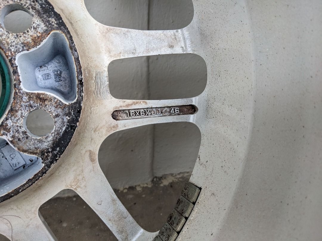 Mitsubishi Lancer Evo 4 Enkei Rims (5x114.3 16x6.5JJ +46), Car ...