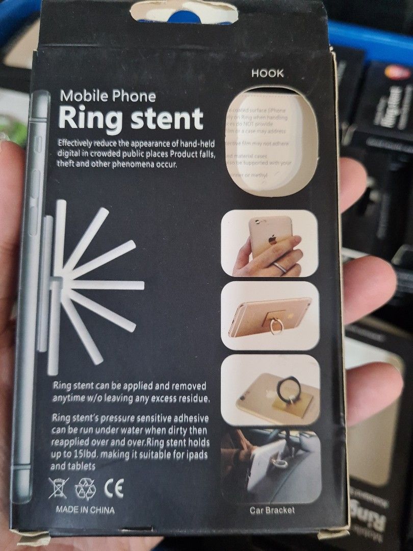Mobile Phone Ring Stent, Mobile Phones & Gadgets, Mobile & Gadget Accessories, Mounts & Holders ...