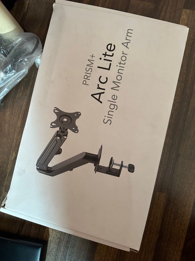 Monitor arm - Prism Arc Lite, Computers & Tech, Parts & Accessories, Monitor Screens on Carousell