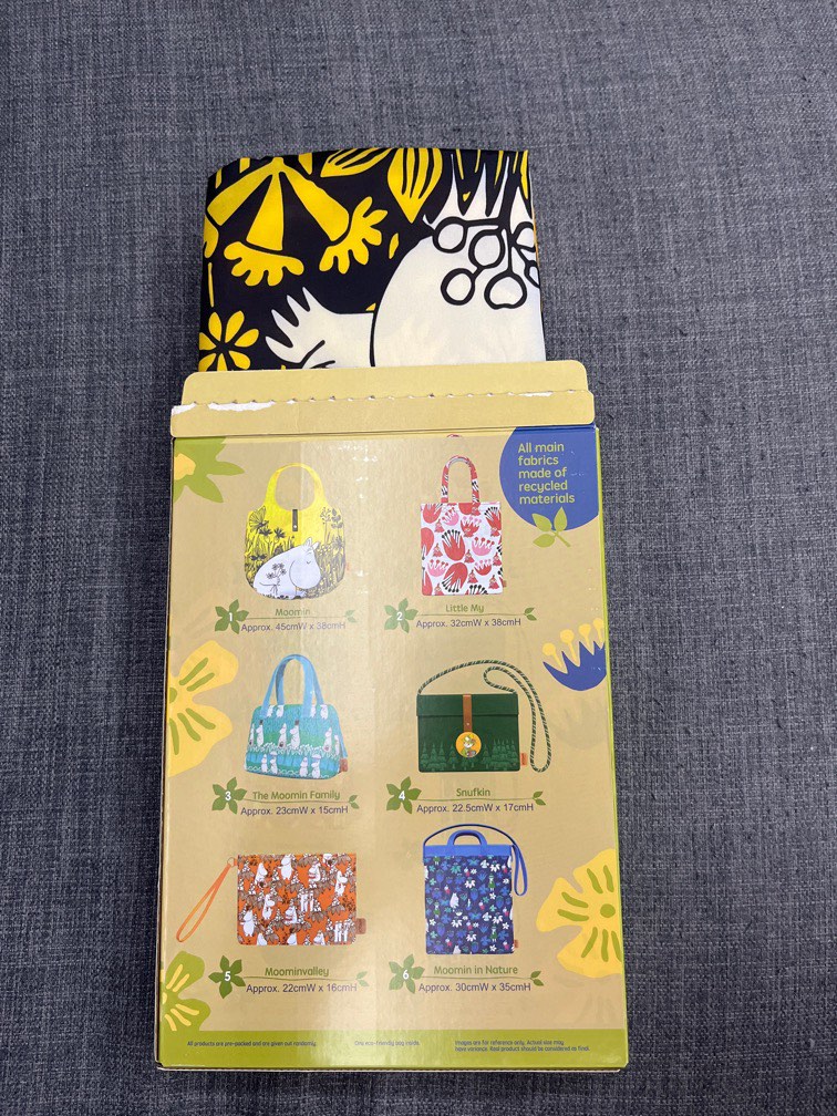 Moomin bag 7-11, Women's Fashion, Bags & Wallets, Tote Bags on Carousell