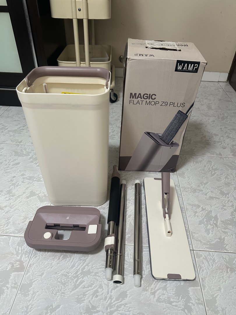 Mop set (Used once!), Furniture & Home Living, Kitchenware & Tableware ...