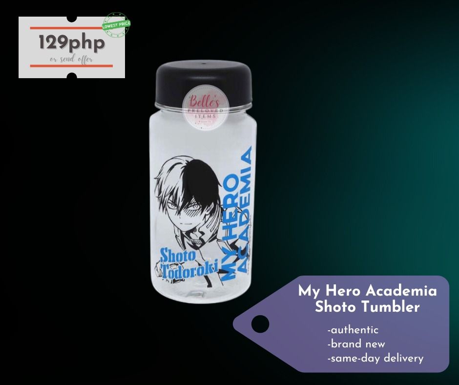 My Hero Academia Shoto Todoroki Water Bottle, Hobbies & Toys ...