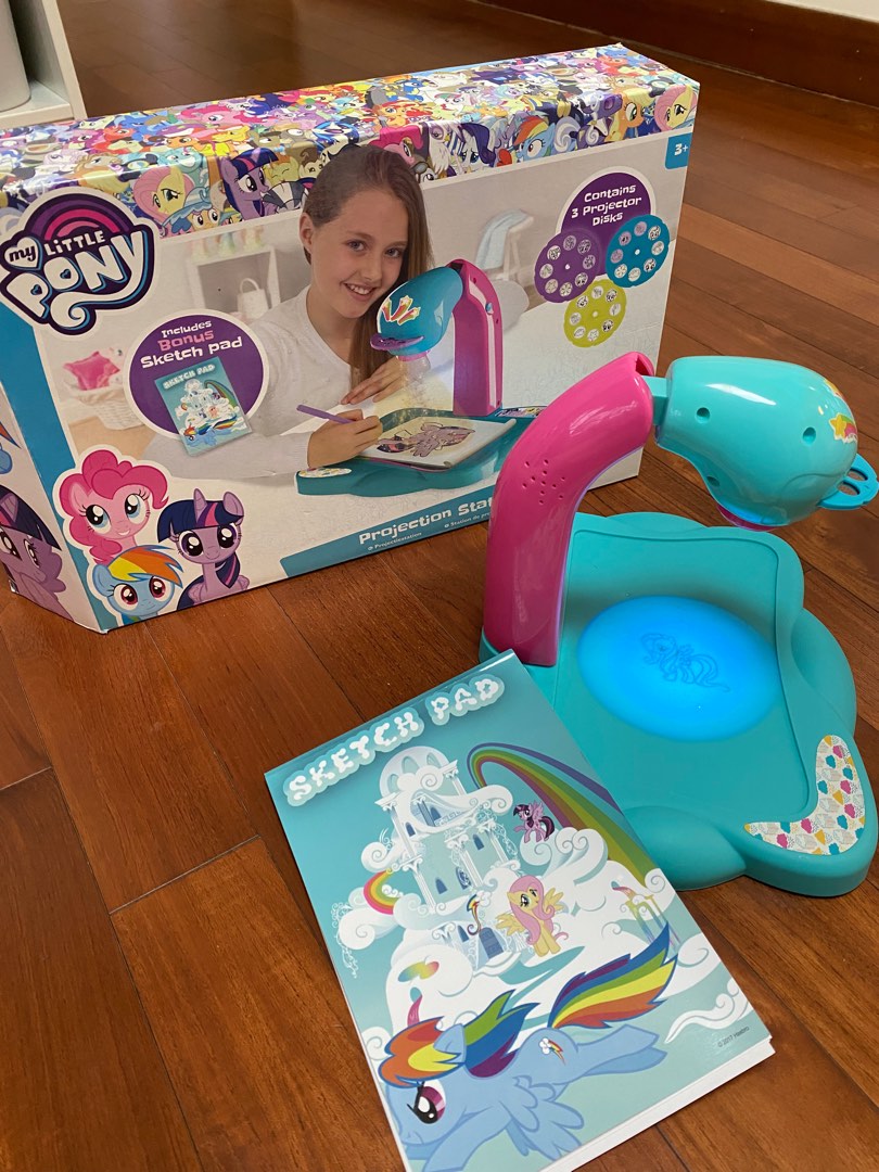 My Little Pony Project Station - sketching /Drawing game, 興趣及遊戲, 玩具 ...