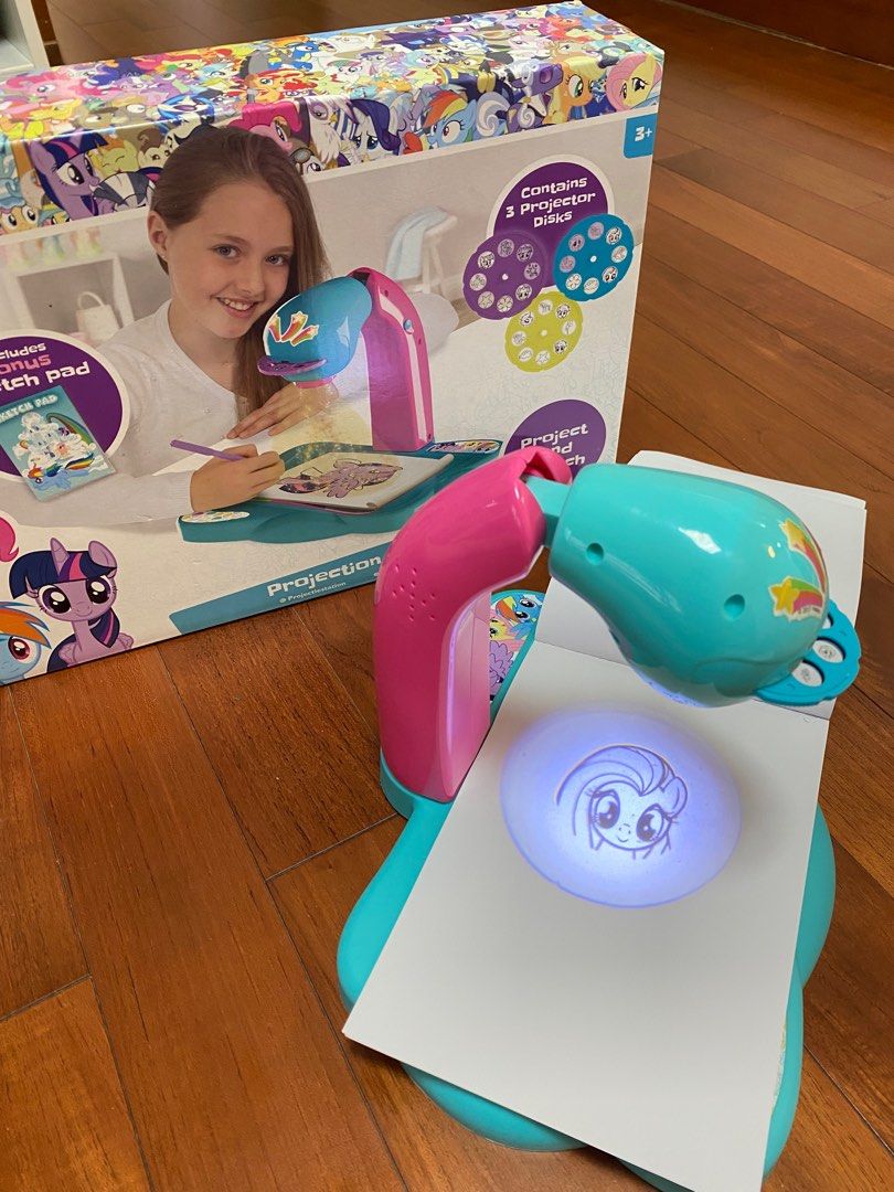 My Little Pony Project Station - sketching /Drawing game, 興趣及遊戲, 玩具 ...