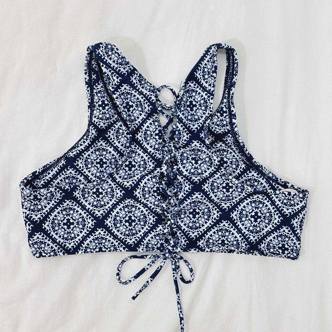 Navy Blue Swim Top Mens Fashion Tops And Sets Swim Top And Rash Guards On Carousell