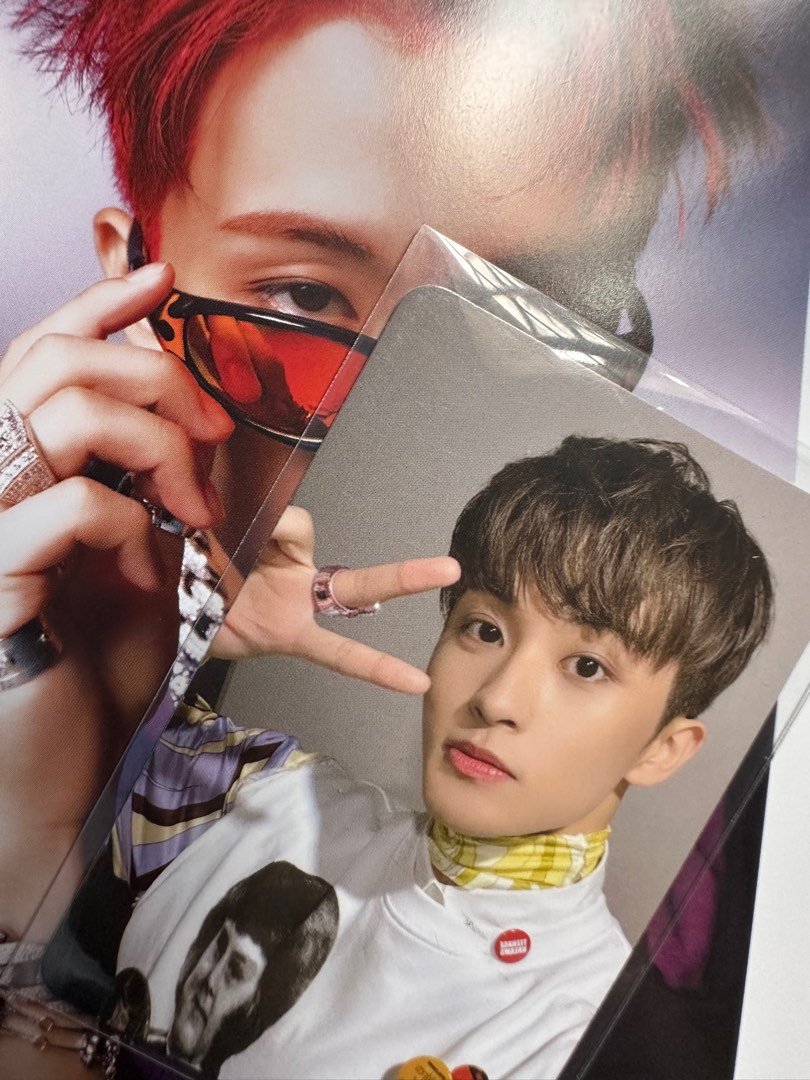 NCT 127 photocard Mark Sticker pc Sticky ver, Hobbies & Toys ...