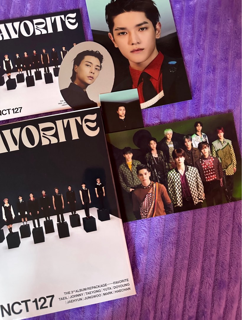 NCT 127 Unsealed album Favorite classic version ver, Hobbies & Toys ...
