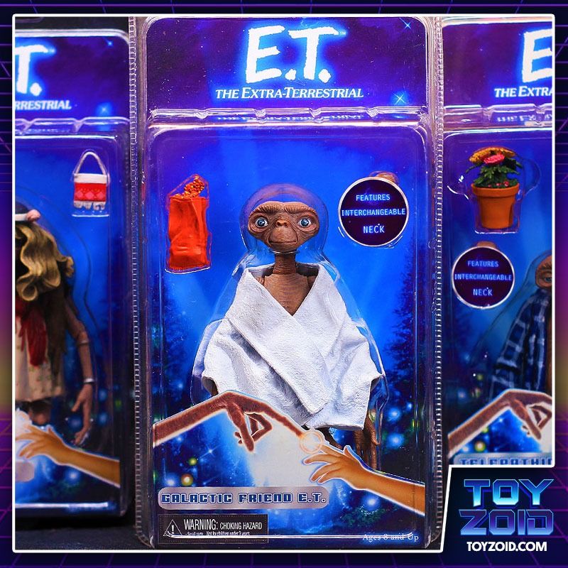Neca E.T. Extra Terrestrial ET Telepathic, Dress Up, Galactic Friend ...