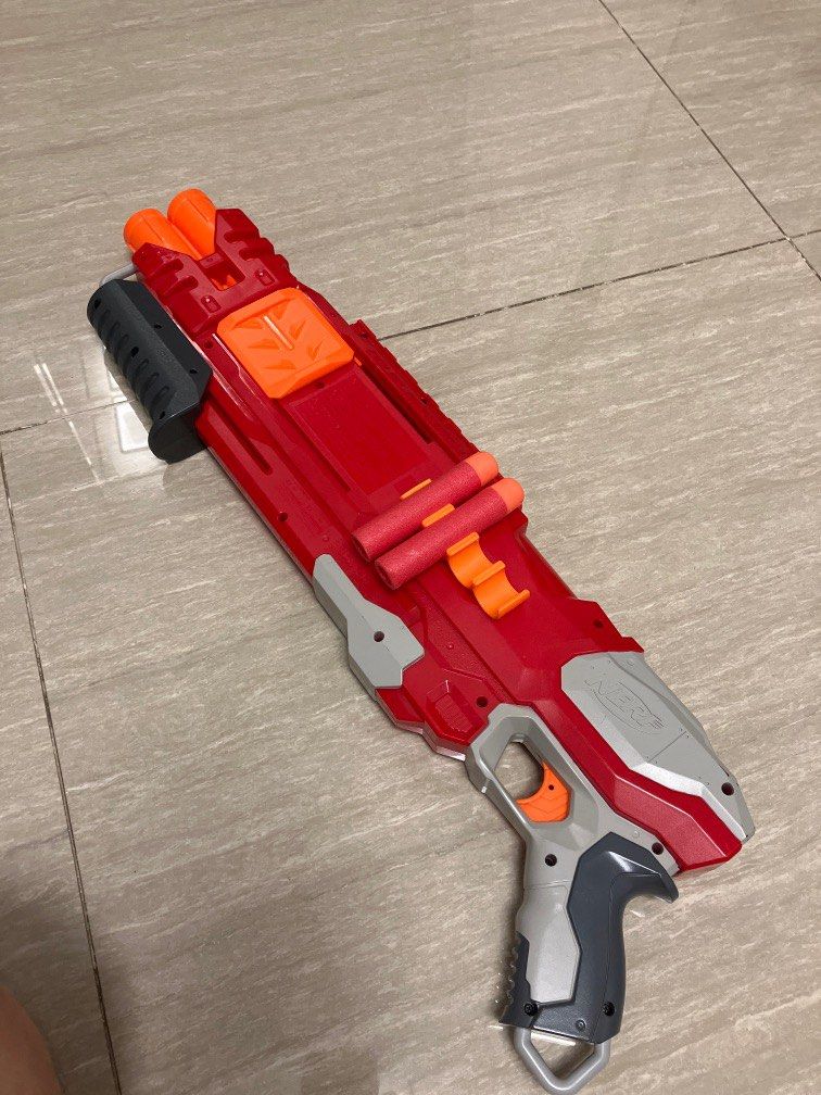 Nerf Gu Double Breach, Hobbies & Toys, Toys & Games on Carousell
