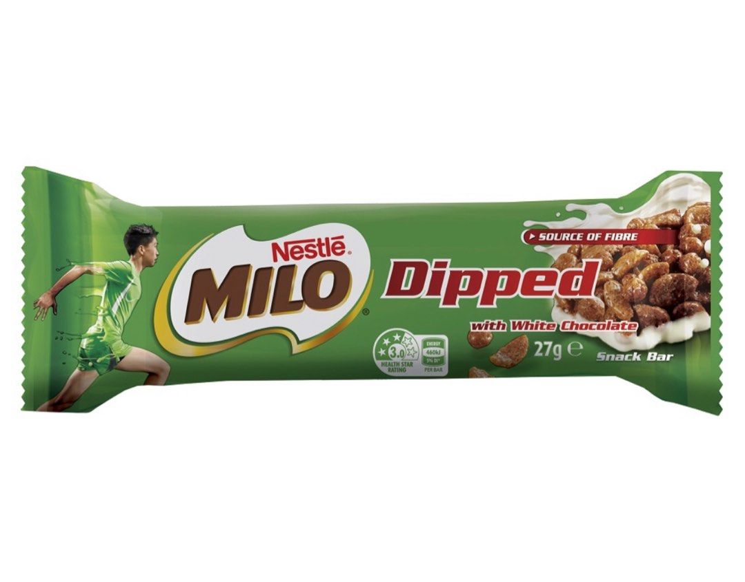 Nestle Milo Bar (white chocolate), Food & Drinks, Packaged & Instant ...