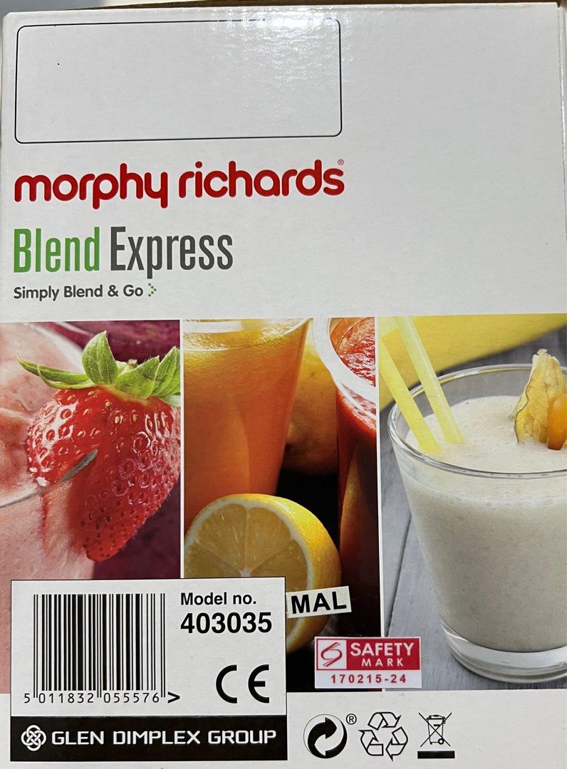 **New Morphy Richard Blender Express, TV & Home Appliances, Kitchen Appliances, Juicers ...