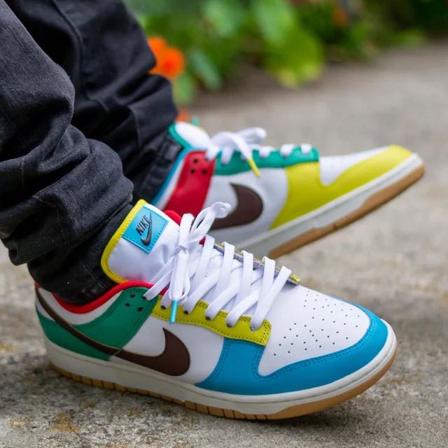 Nike SB Dunk Low multi coloured, Men's Fashion, Footwear, Sneakers on ...