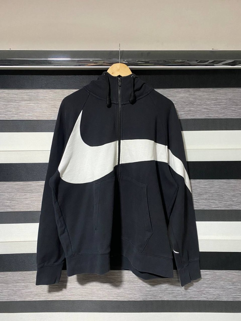 Nike Sportswear Big Swoosh Hoodie, Men's Fashion, Tops & Sets, Hoodies ...