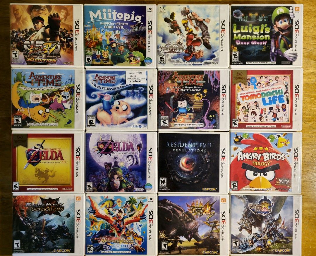 Nintendo 3DS Games, Video Gaming, Video Games, Nintendo on Carousell