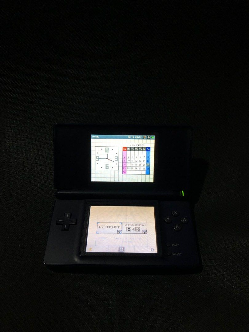 Nintendo DS Lite (Navy Blue) on Carousell