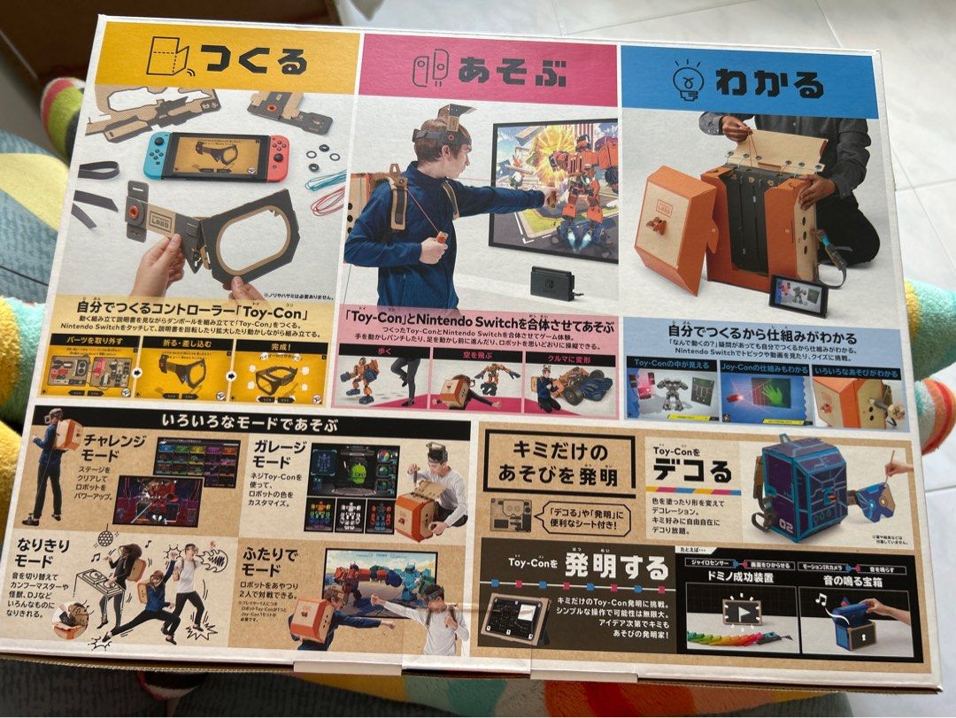 Nintendo Labo Toy-con 02 Robot Kit, Video Gaming, Video Games, Nintendo ...