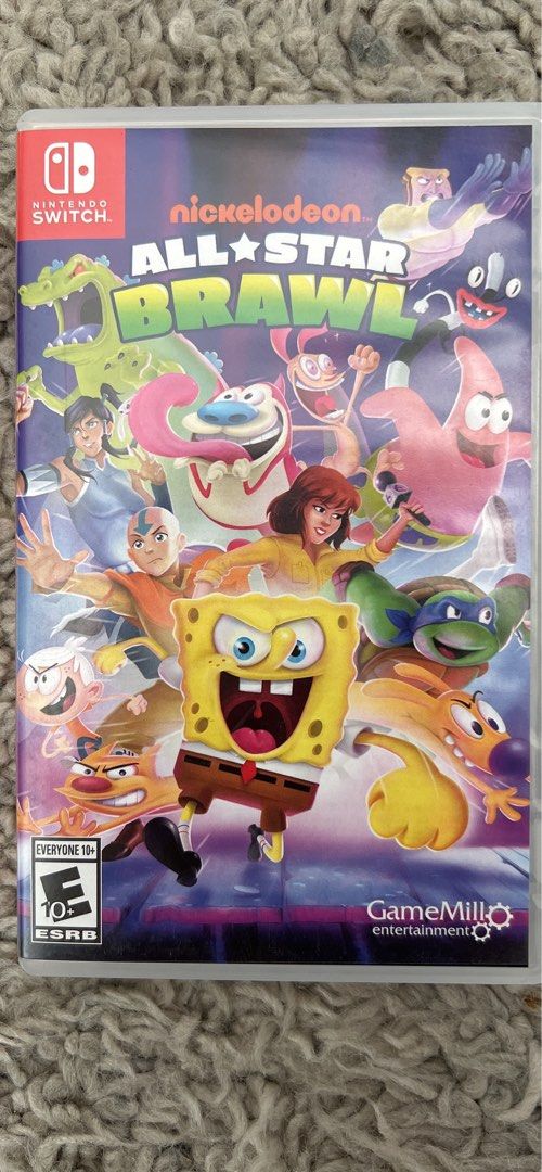 Nintendo switched Nickelodeon All Star Brawl on Carousell