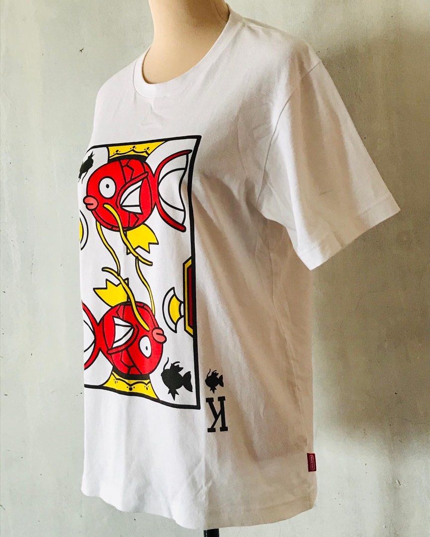Uniqlo x Nintendo Collab Unisex Shirt King Koi Fish Card (Chest 40 ...