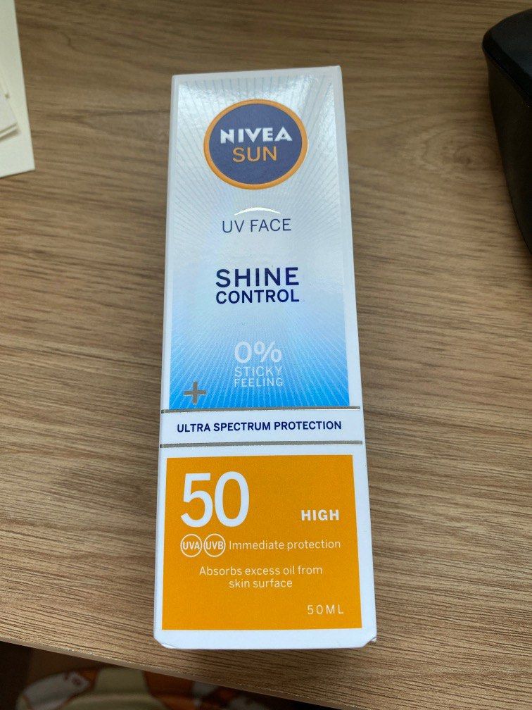 Nivea sun block with shine control, Beauty & Personal Care, Face, Face ...