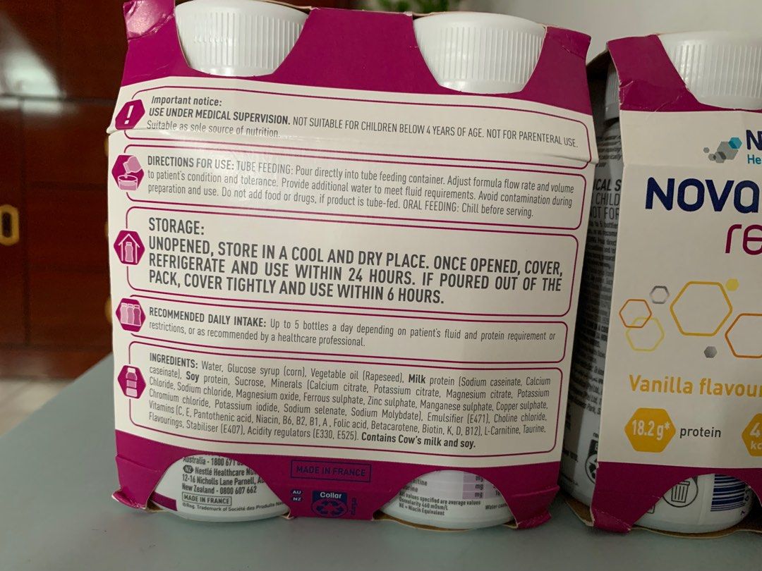 Novasource renal, Health & Nutrition, Health Supplements, Health Food ...