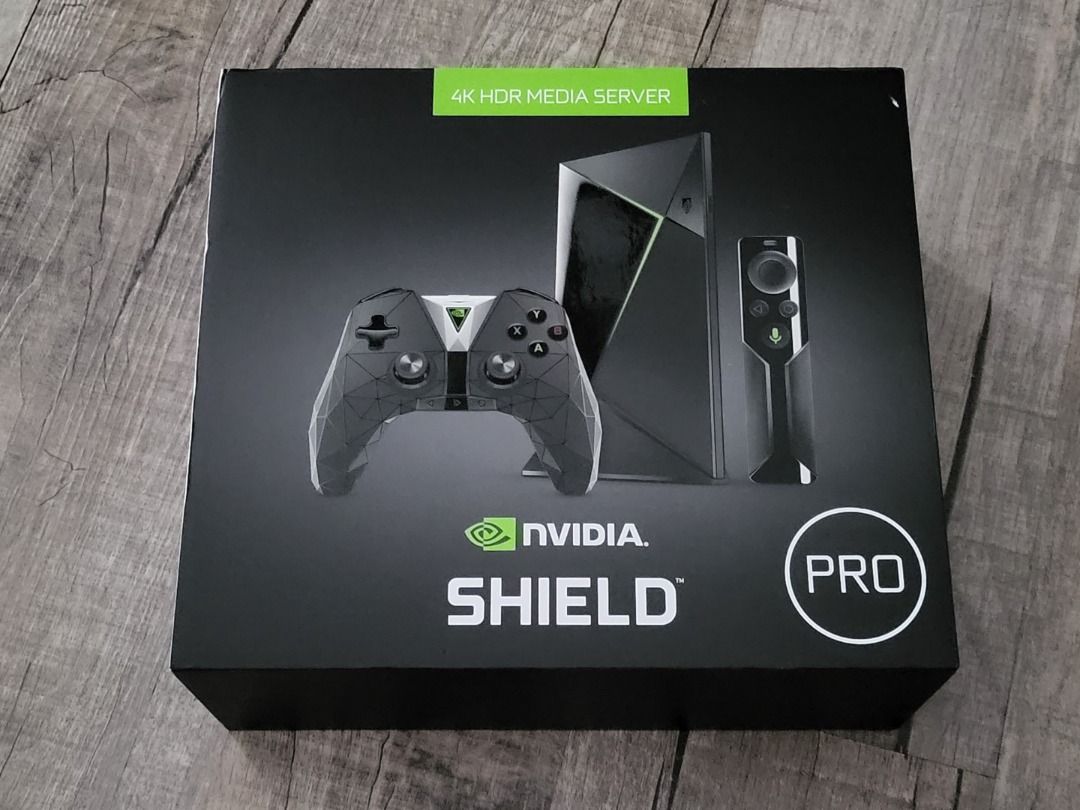 NVIDIA SHIELD PRO 4K HDR Android TV Media Server 512GB Built-in Storage ...