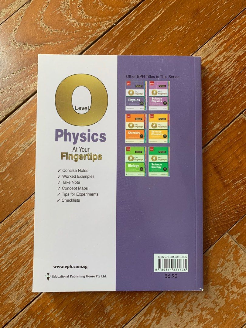 O Level Physics Revision Handbook EPH Hobbies Toys Books O Level Physics Revision Handbook EPH Hobbies Toys Books