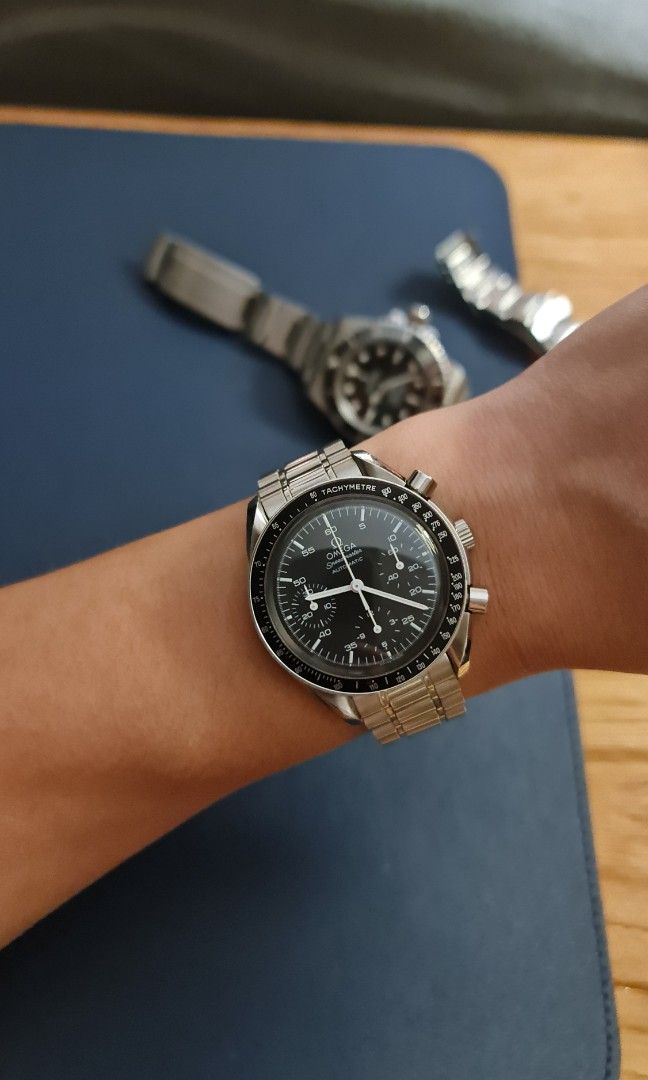 Omega speedmaster reduced, minty with pristine lume,free high quality ...