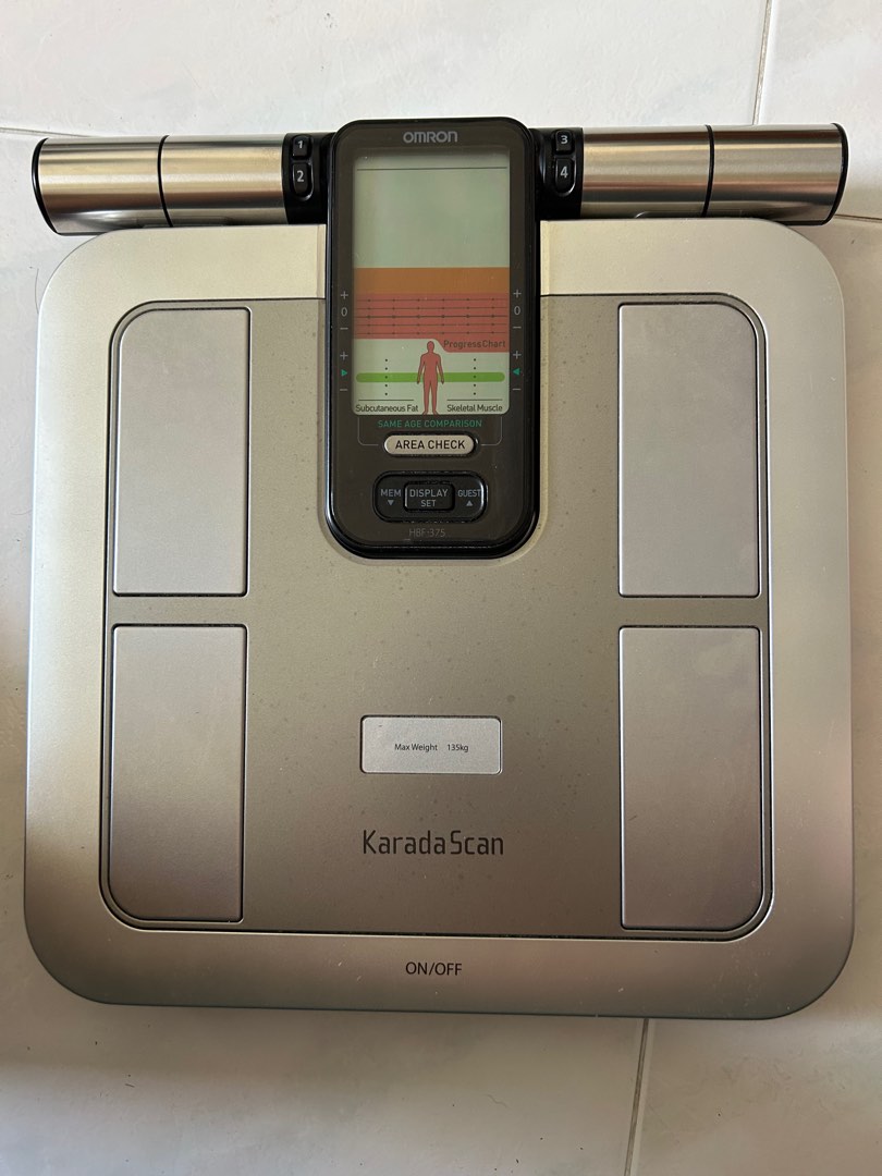 Omron Body Composition Monitor, Health & Nutrition, Health Monitors ...