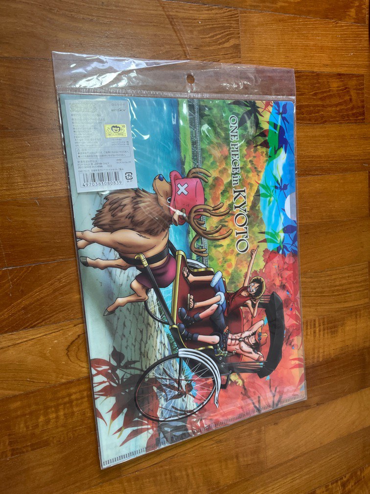 ONE PIECE in KYOTO A4 & B5 Folder, Hobbies & Toys, Stationery & Craft ...