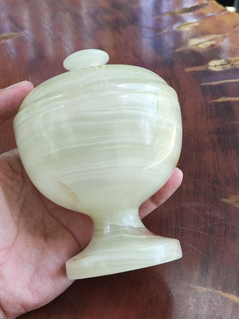 Onyx candy Jar, Hobbies & Toys, Memorabilia & Collectibles, Vintage ...