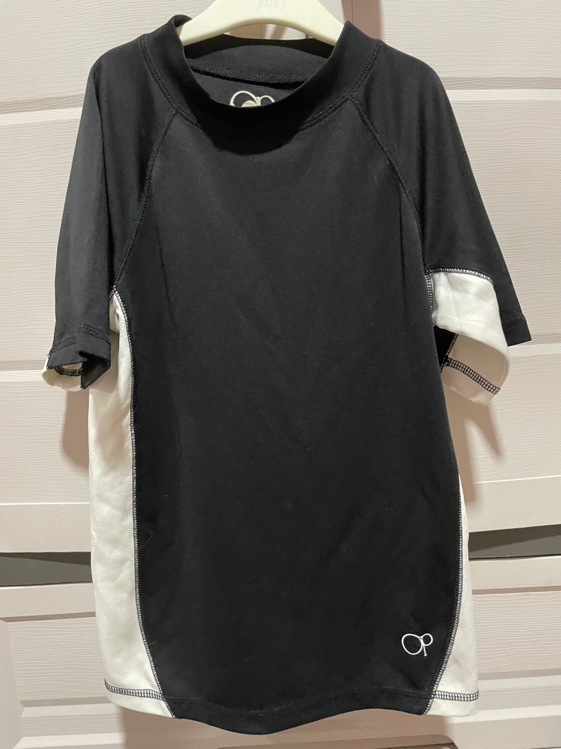 OP black rashguard for boys on Carousell