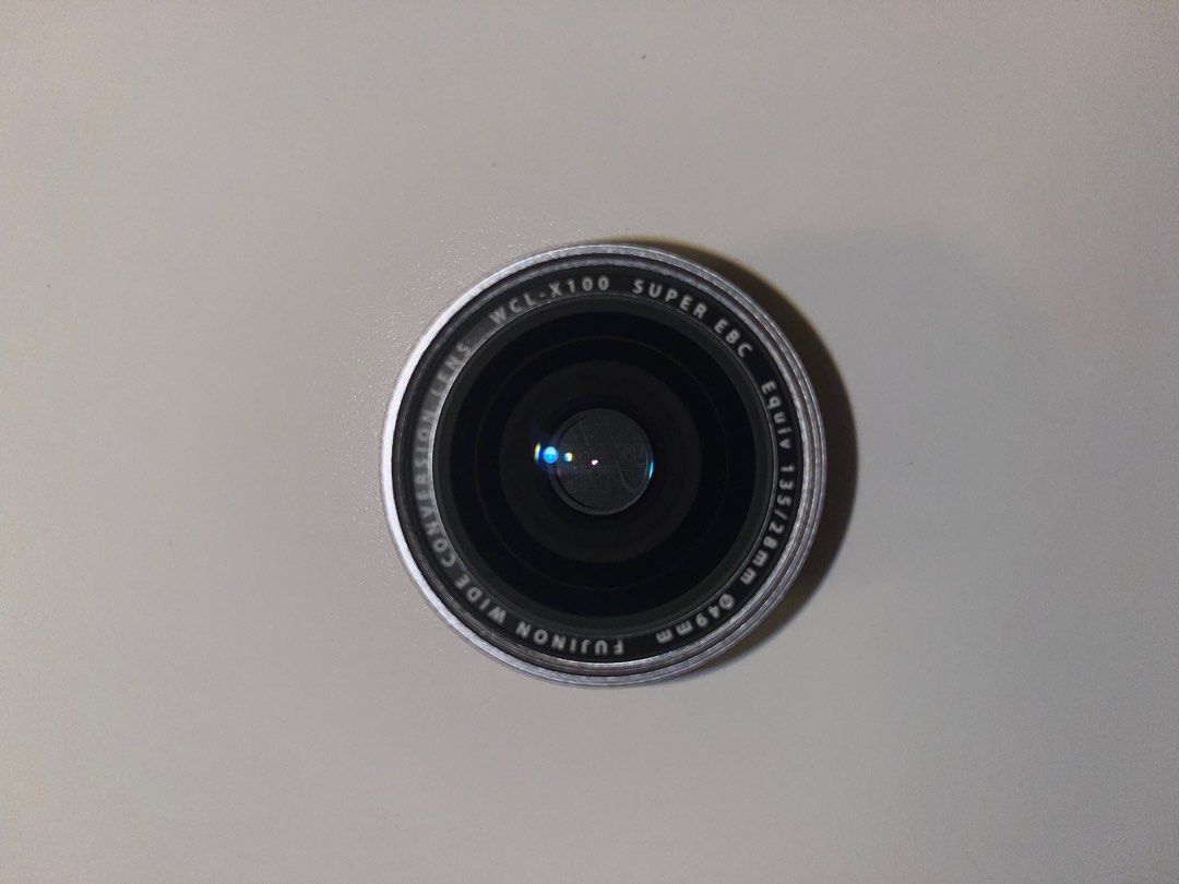 Original Fujifilm X100 + WCL-X100 Wide Conversion Lens, Photography, Cameras on Carousell