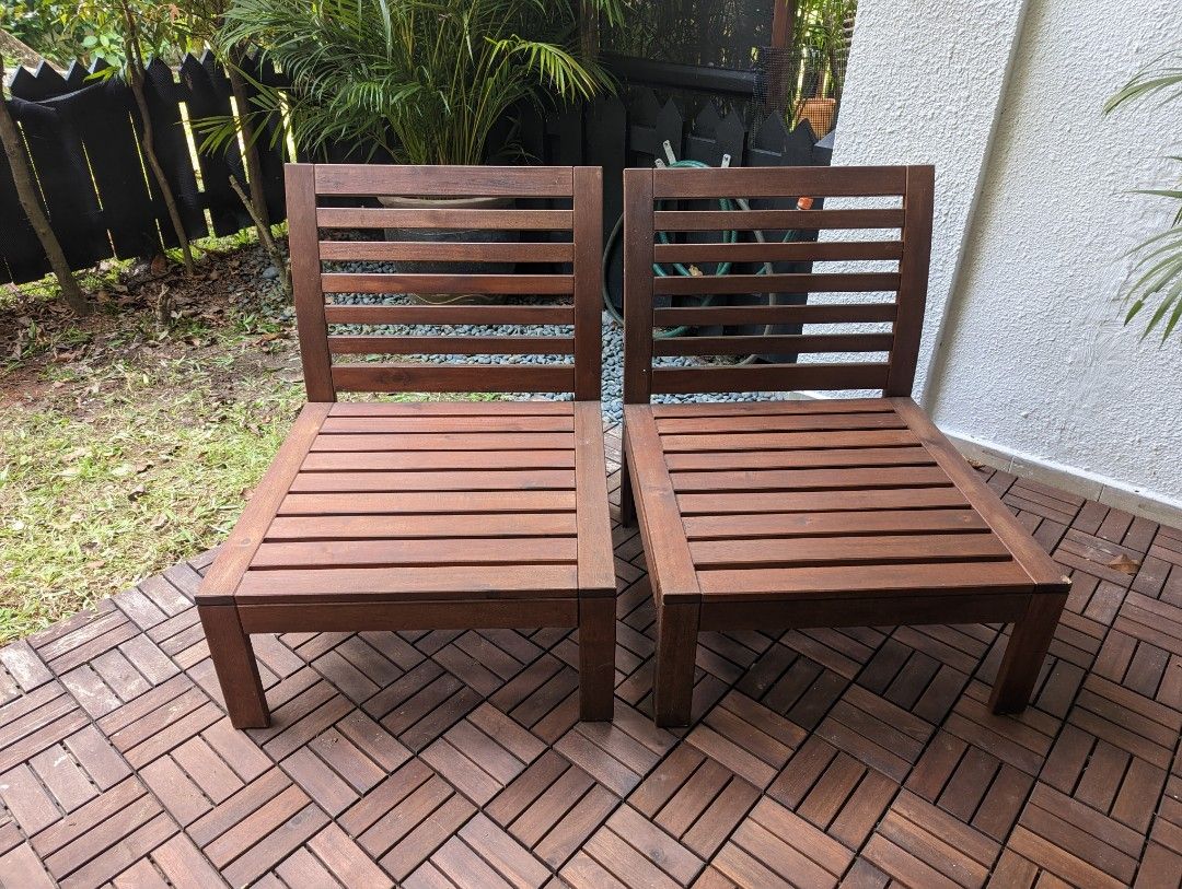 Outdoor Sofa / chair Ikea, Furniture & Home Living, Outdoor Furniture ...