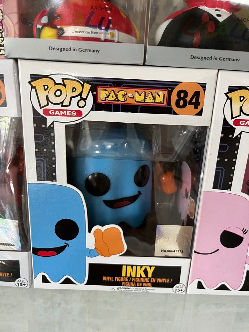 Pac Man funko pop (7 pieces), Hobbies & Toys, Toys & Games on Carousell