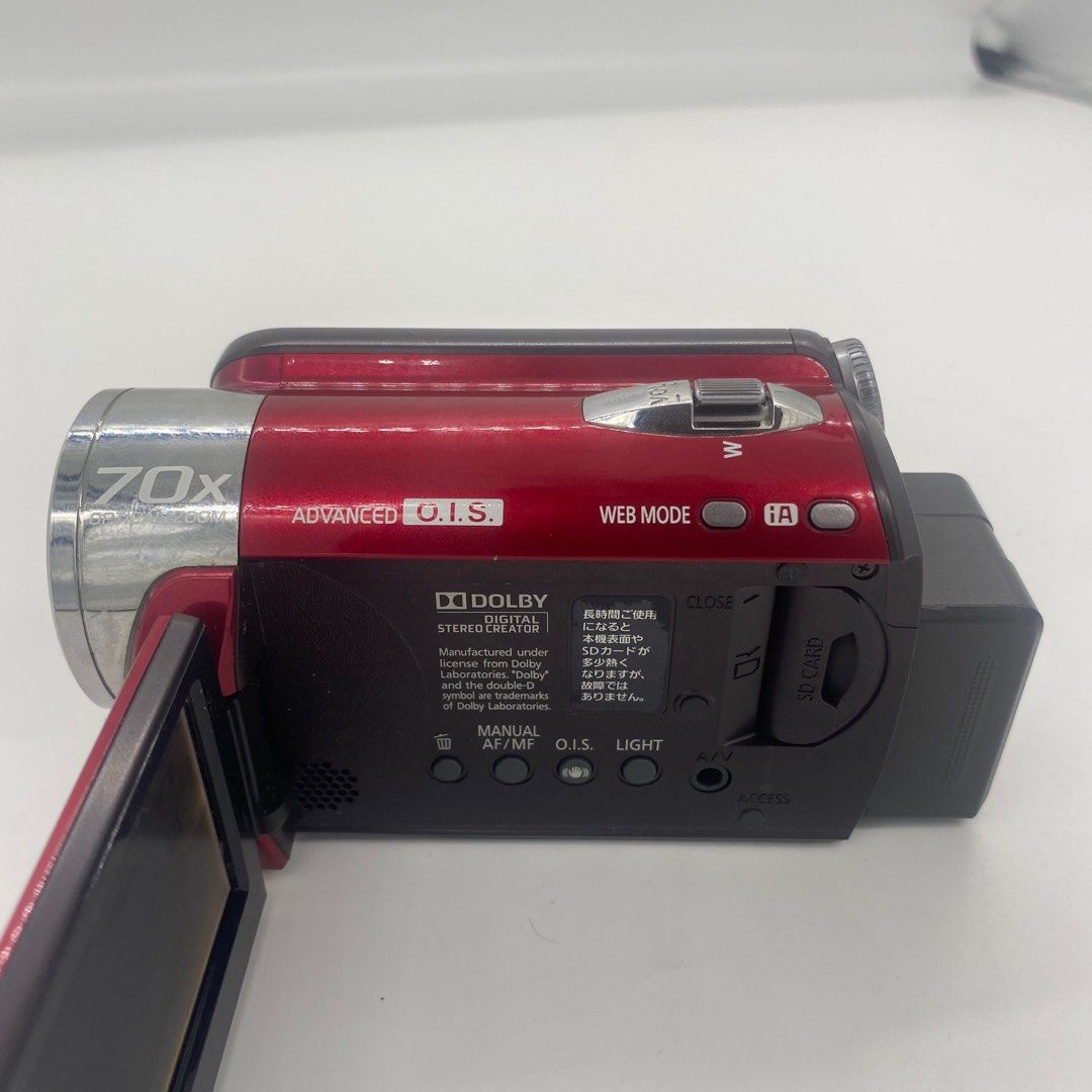 Panasonic SDR H80 (RARE) Camcorder, Photography, Video Cameras on Carousell