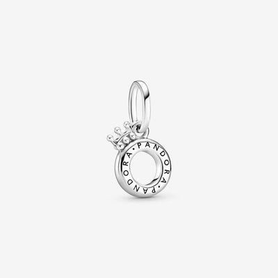 Pandora Logo & Crown O Pendant, Women's Fashion, Jewelry & Organisers ...