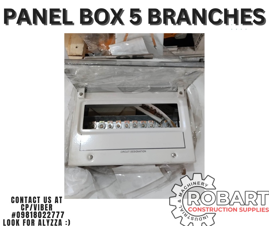 PANEL BOX 5 BRANCHES, Commercial & Industrial, Construction Tools ...