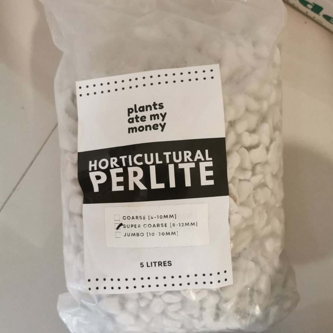Perlite super coarse 8mm to 12mm, Furniture & Home Living, Gardening ...